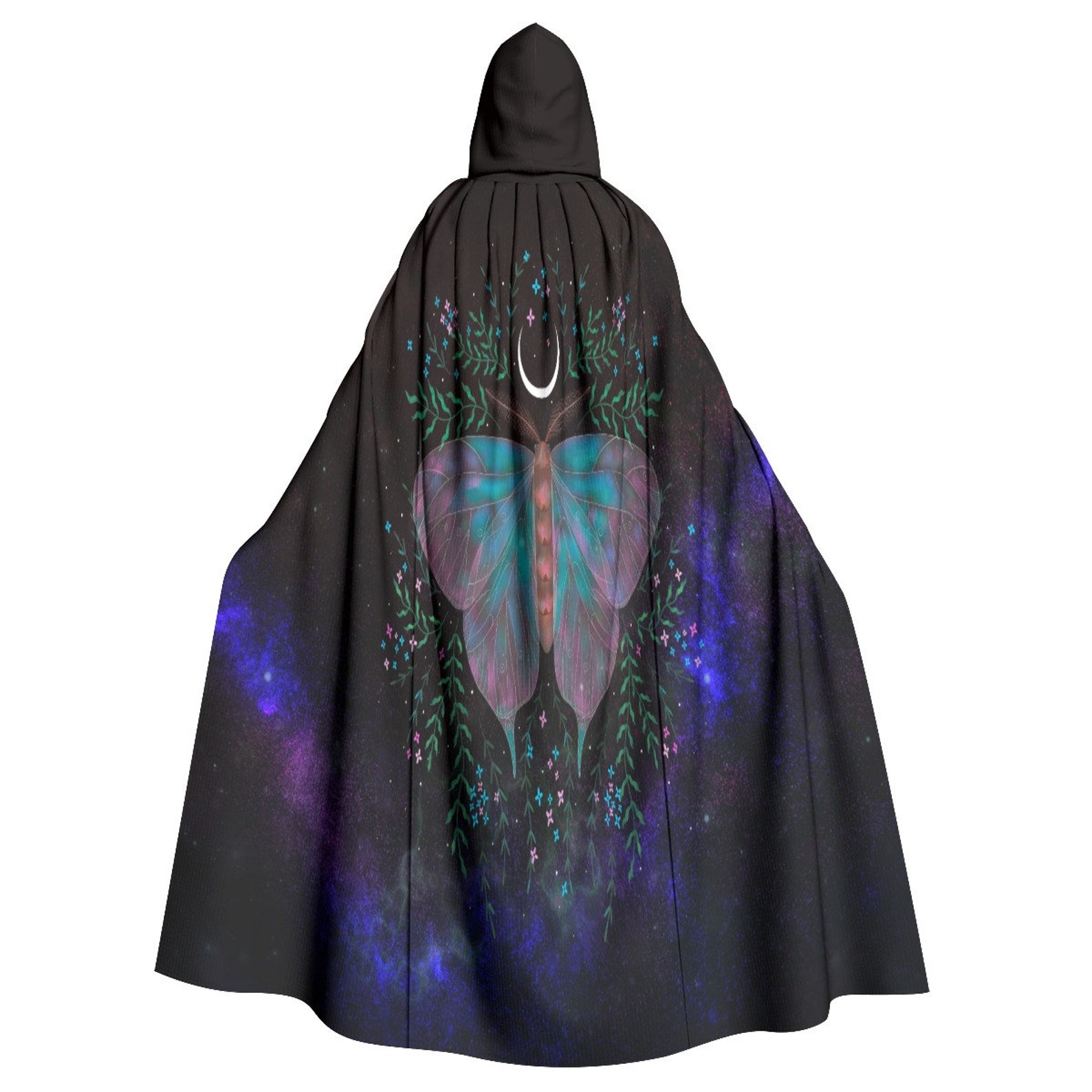 Celestial Luna Moth Witches Moon Cloak All-over Print Unisex - Etsy
