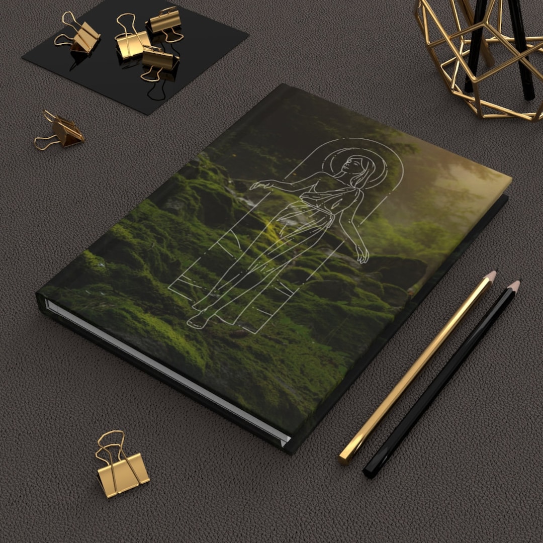 Green Goddess Gaia Herb Witch Notebook Book of Shadows Alter - Etsy