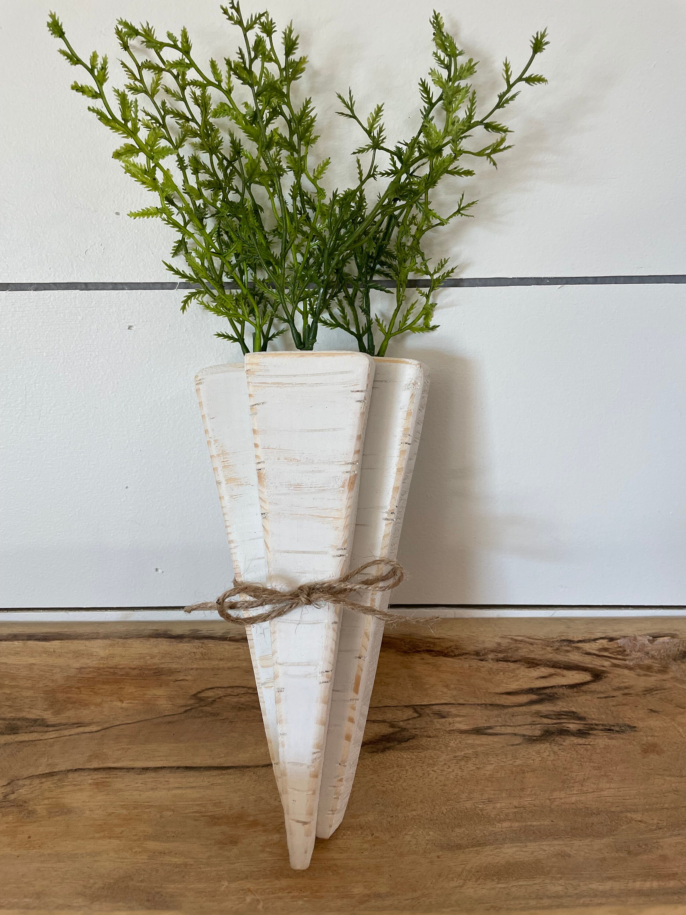 Wooden Carrots Wood Carrot Set Easter Decor Easter Carrots - Etsy