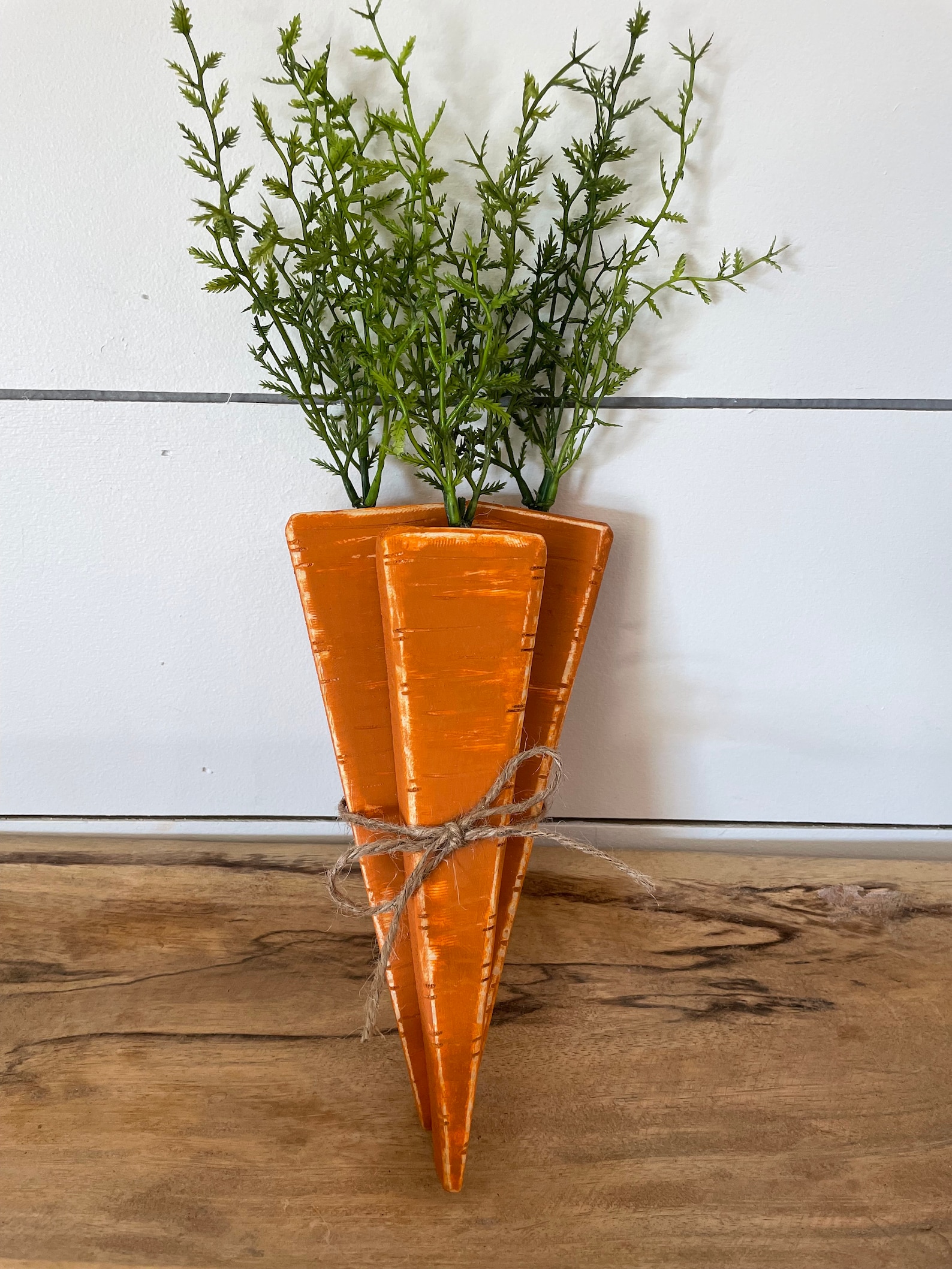 Wooden Carrots Wood Carrot Set Easter Decor Easter Carrots - Etsy