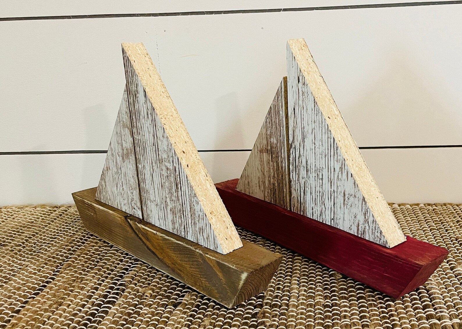 Rustic wood sailboat nautical decor boat decor summer | Etsy