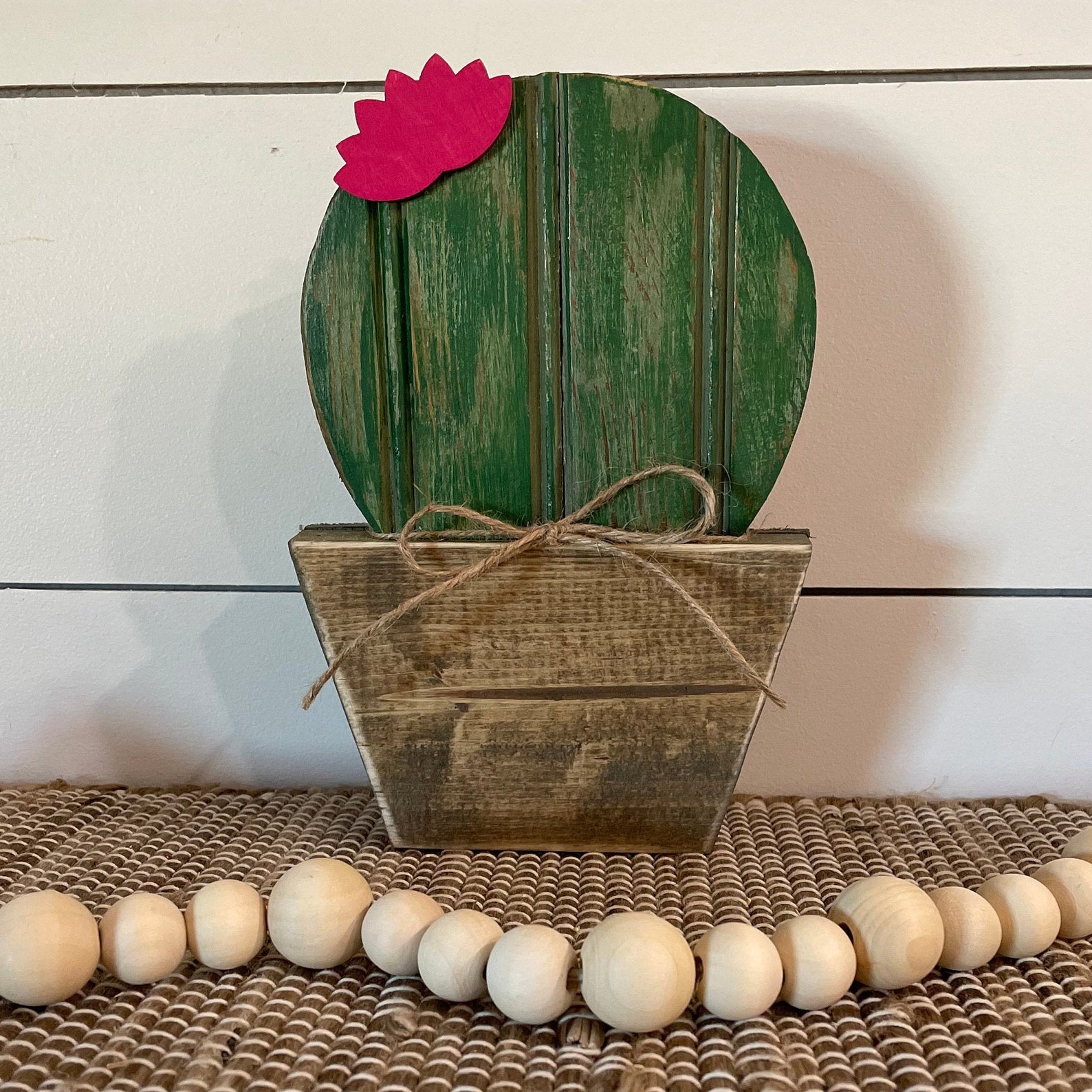 Wood cactus cactus decor Desert decor Wood decor mantel | Etsy