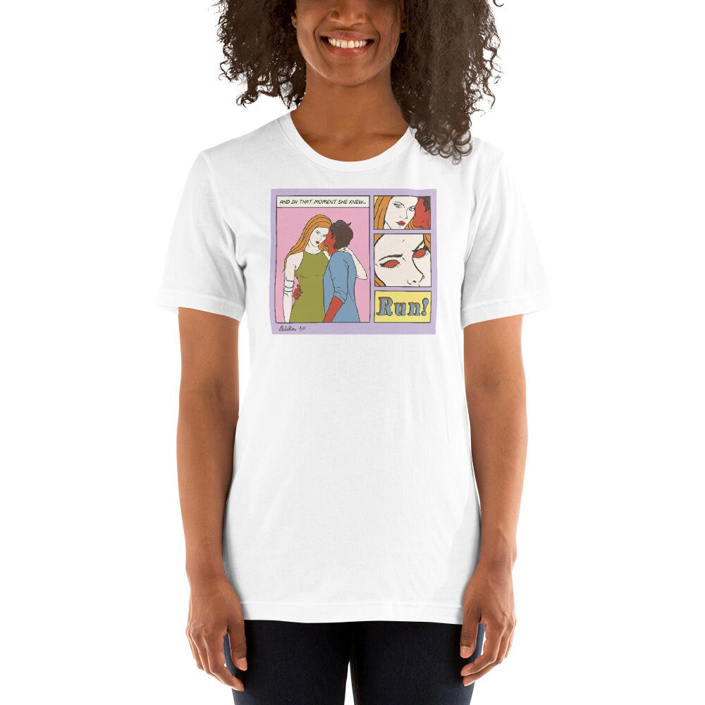 Corre Nicole Graphic Tee Camiseta ilustrada Unisex Tee Nostalgia de los ...