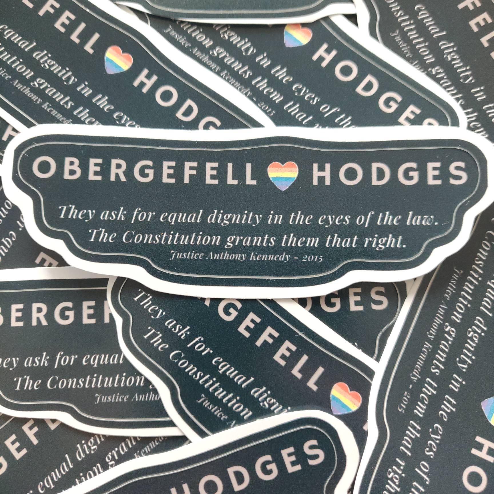 Obergefell V Hodges Quote Lgbtqia Vinyl Laptop Sticker Etsy