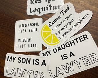 Law Student Sticker: go to Law School They Said - Etsy