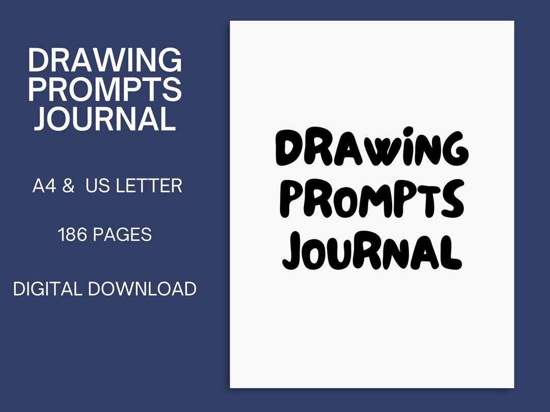 Drawing Prompts Journal, Visual Journal Prompts, Artwork Prompts ...