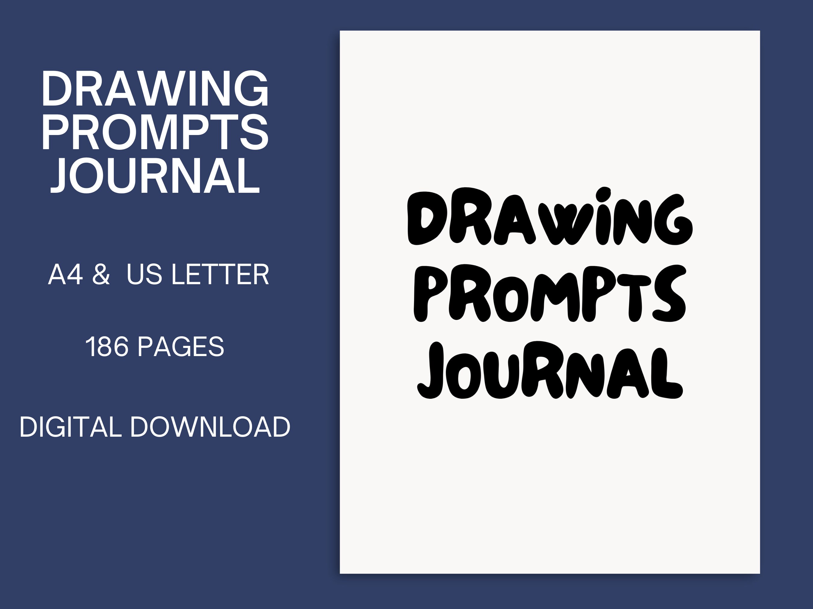 Drawing Prompts Journal, Visual Journal Prompts, Artwork Prompts ...