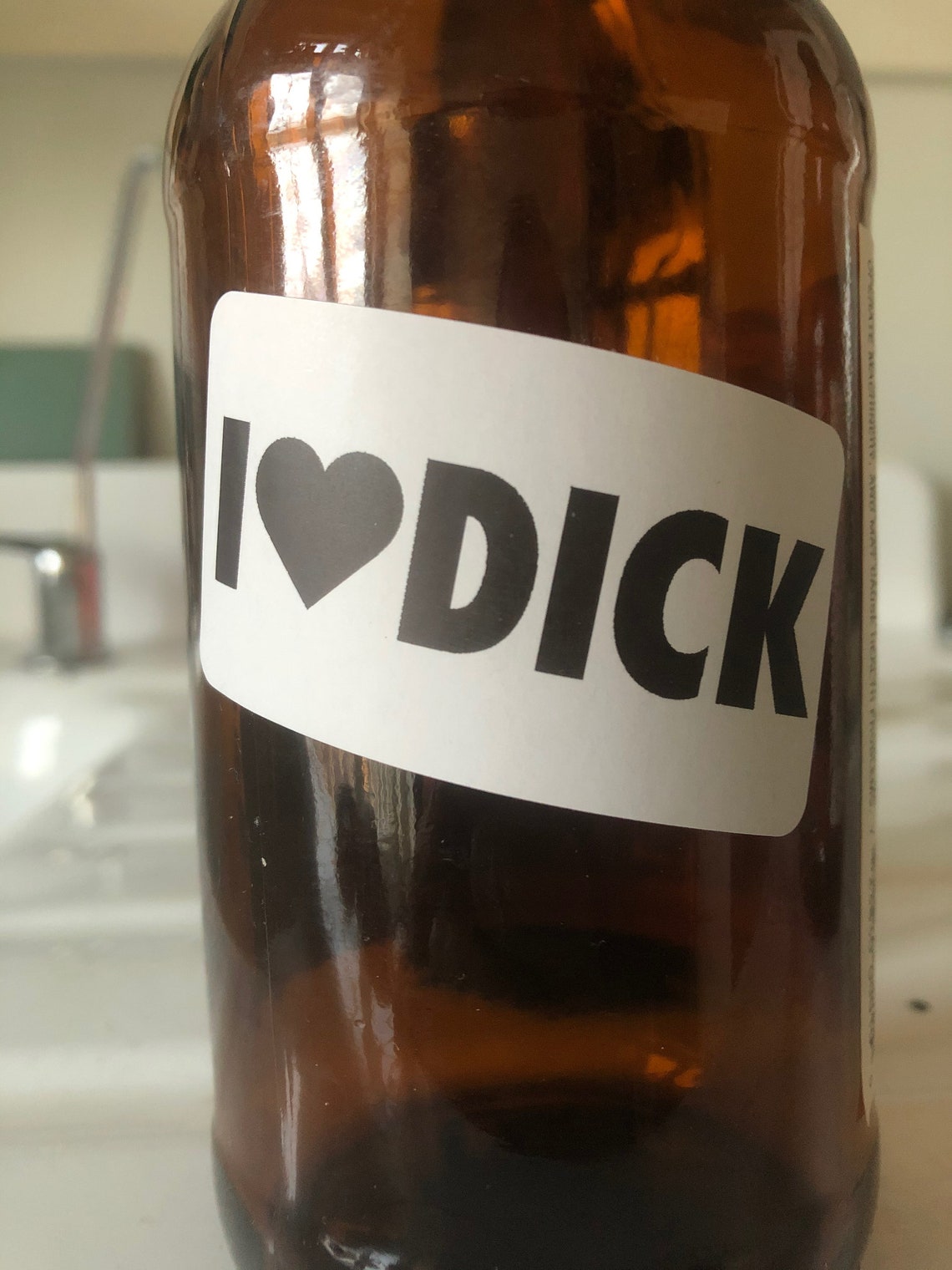 I HEART DICK Stickers 25-500 Pack gay pride joke gag decal | Etsy