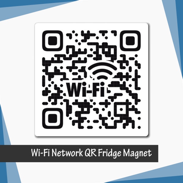 Wifi Access Qr Code - Etsy Canada