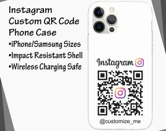 Qr Code Phone Case | Etsy