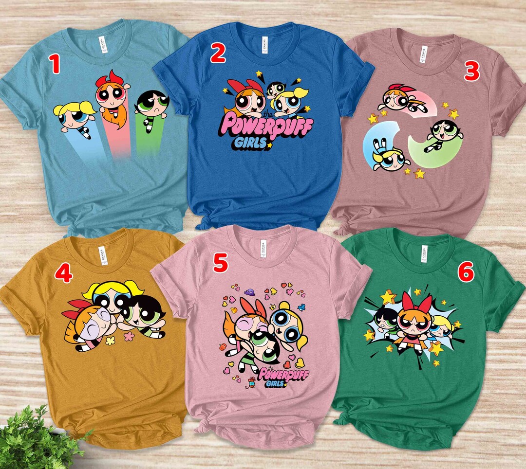 Power Puff Girls Shirt, Power Puff Girls Shirt, Power Puff Girls, 90s ...