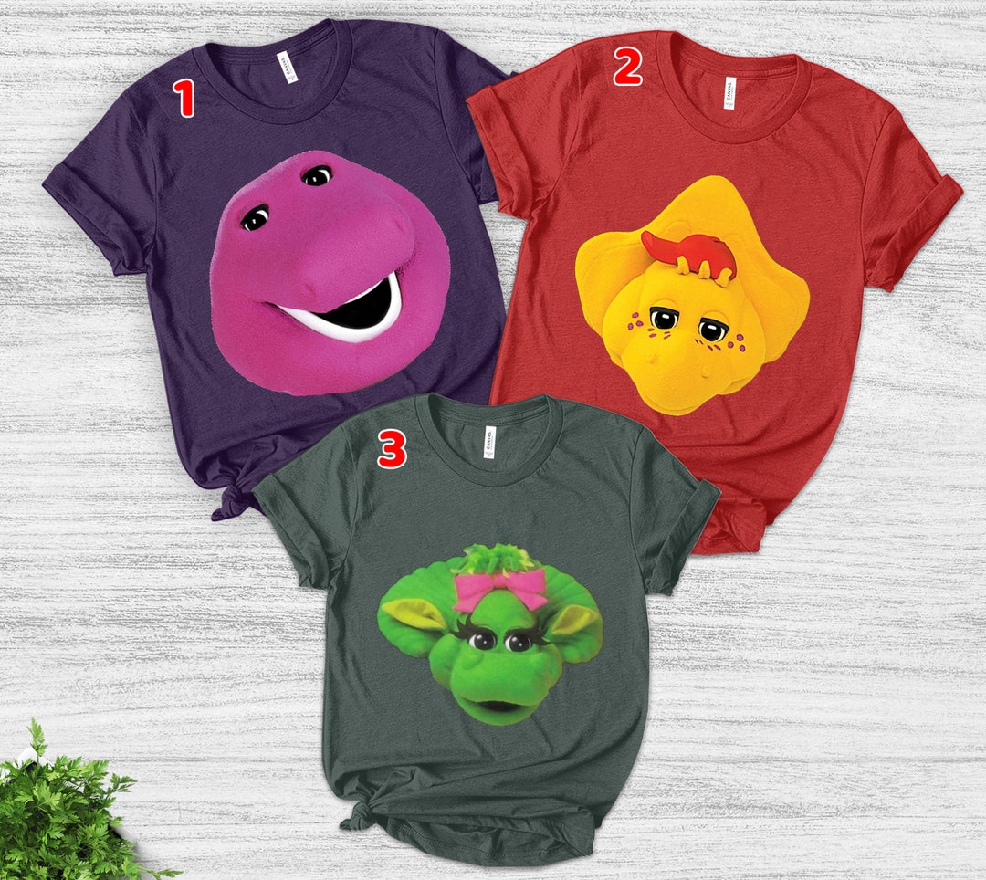 Barney and Friends Birthday Shirt, Barney Birthday Shirt, Barney ...