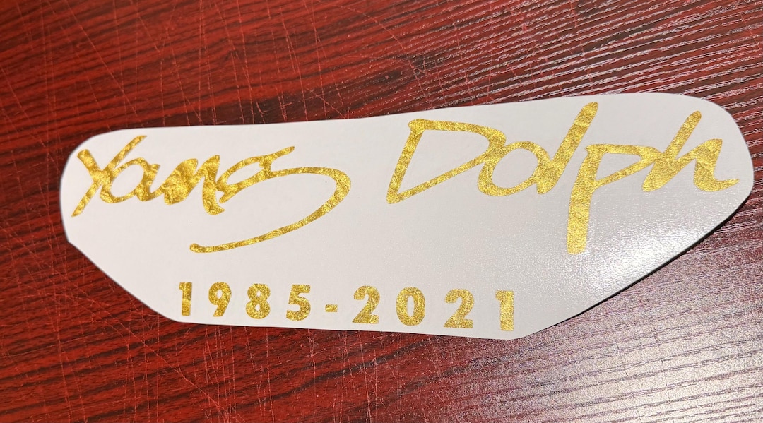 Custom Young Dolph Signature Decal - Etsy