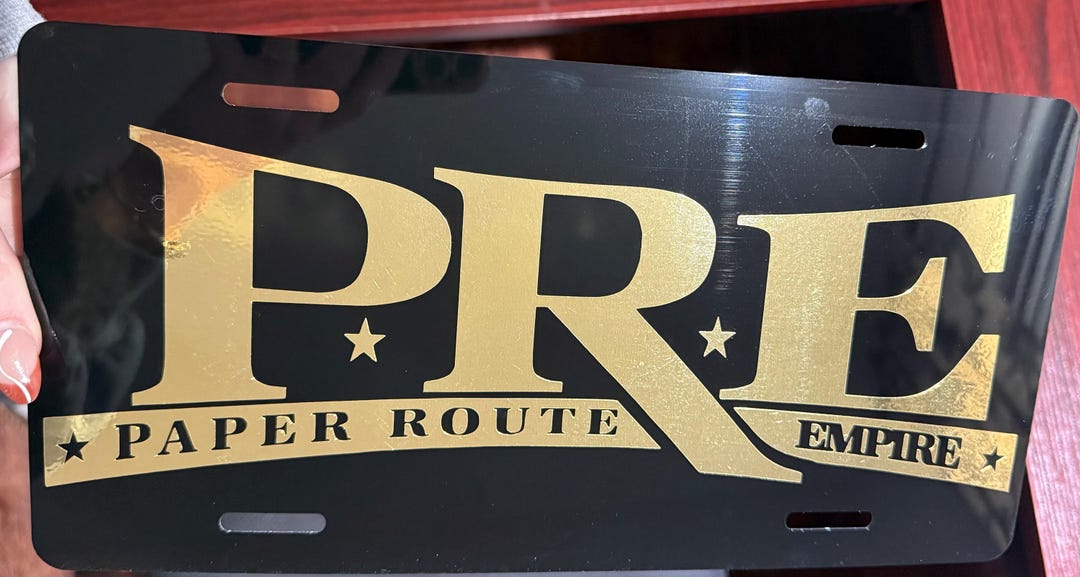 Young Dolph PRE License Plate - Etsy