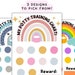Potty Training Chart Printable, Rainbow Potty Training Chart, Kids ...