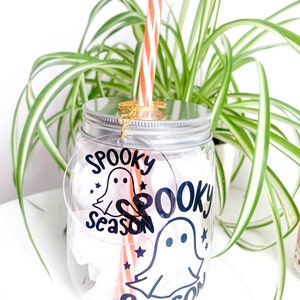 Spooky Season Keychain, Halloween Keychain, Autumn Keychain, Ghost ...