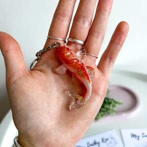 Koi Fish Keyring, Koi Carp Gifts, Good Luck Gifts, Lucky Keyring, Fish ...