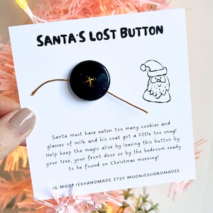 Santa's Lost Button: Christmas Scavenger Hunt Keepsake - Etsy