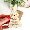 Personalised Rabbit Name Tags, Easter Rabbit Decorations, Custom Easter ...