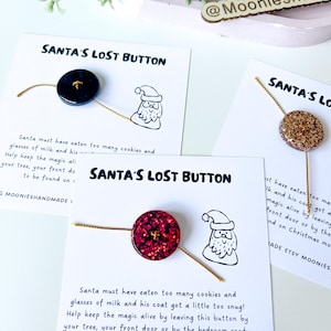 Santa's Lost Button: Christmas Scavenger Hunt Keepsake - Etsy