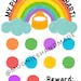 Potty Training Chart Printable, Rainbow Potty Training Chart, Kids ...