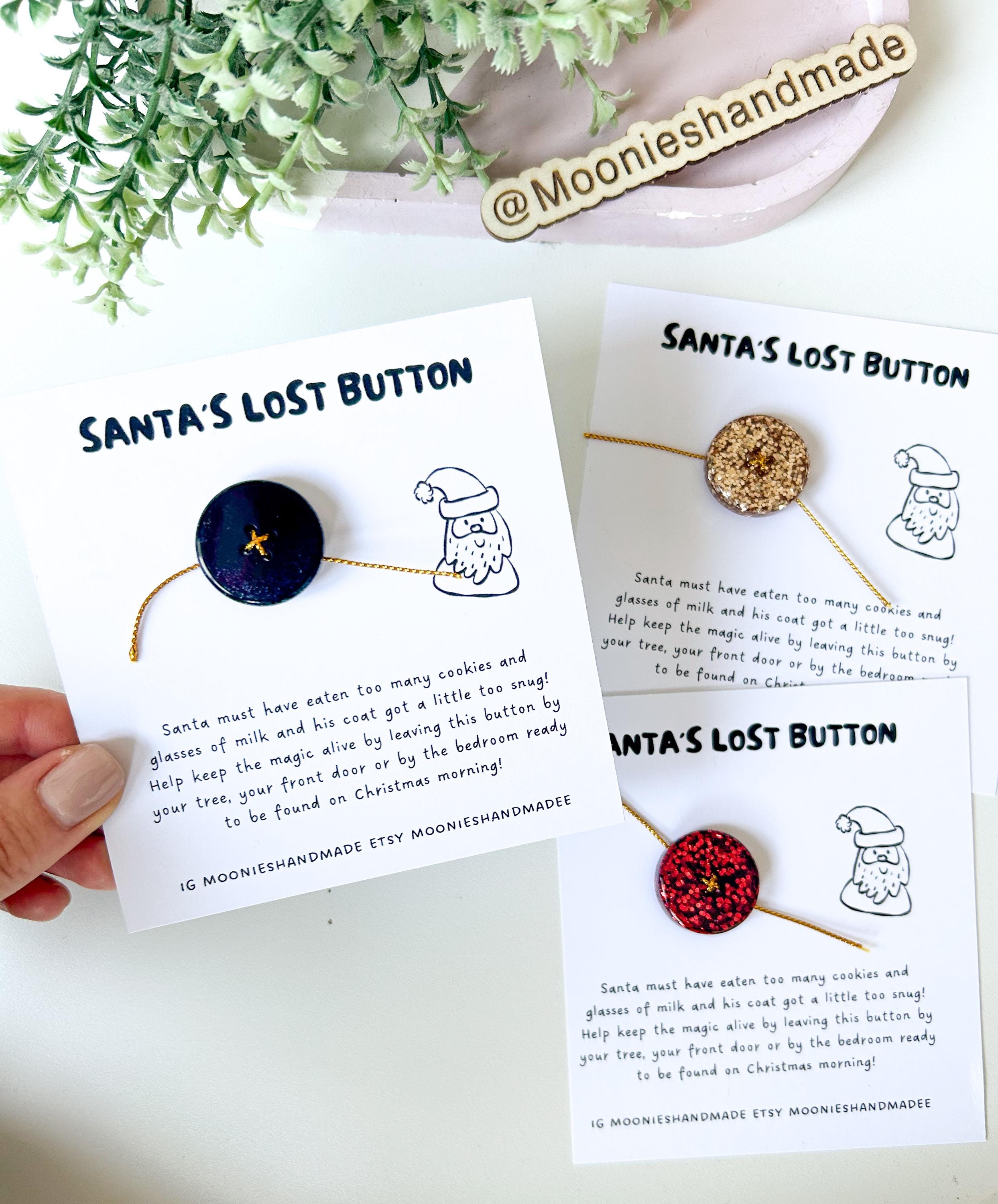 Santa's Lost Button: Christmas Scavenger Hunt Keepsake - Etsy