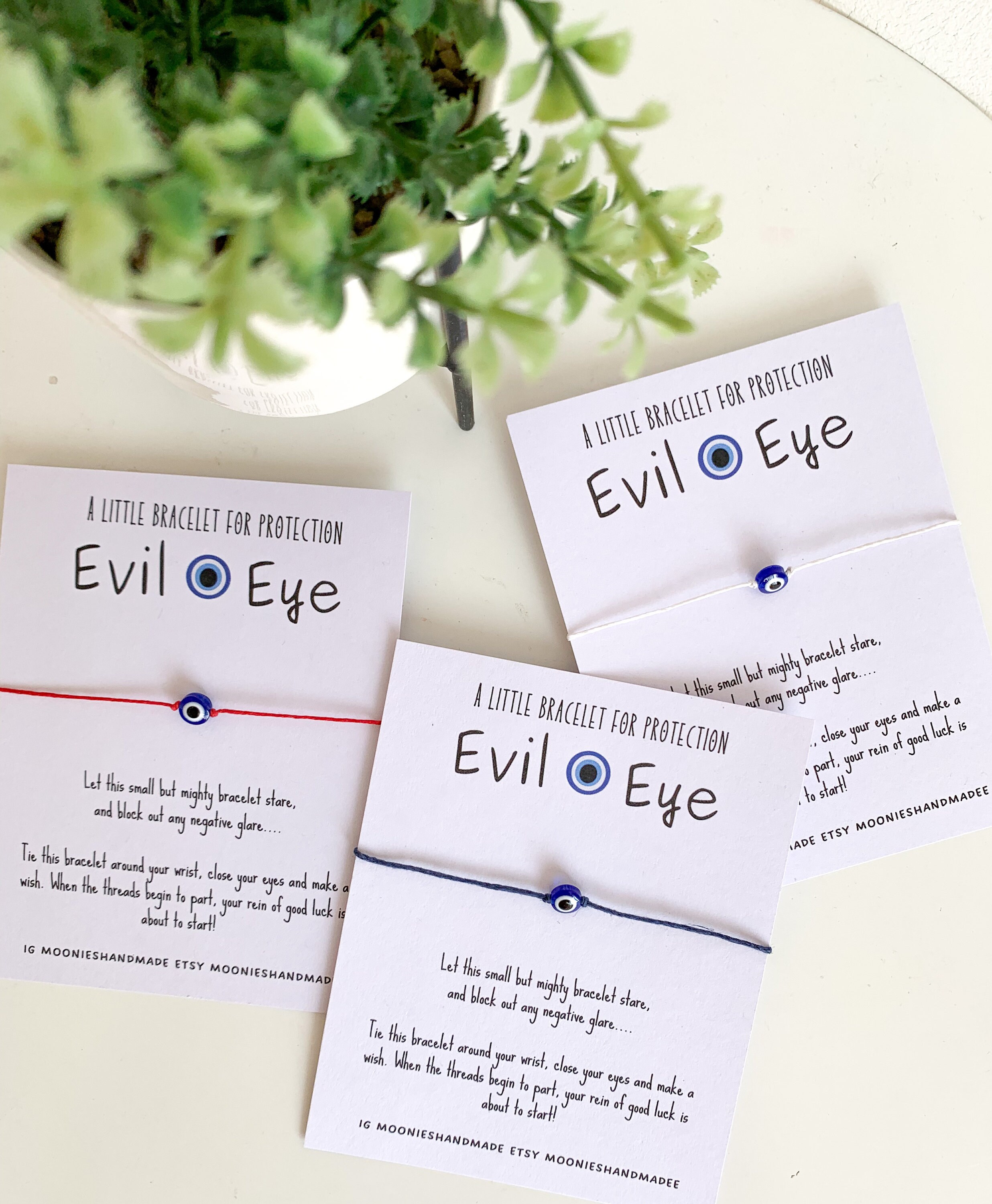 Evil Eye Wish Bracelet Evil Eye Gift Good Luck Gifts Greek - Etsy