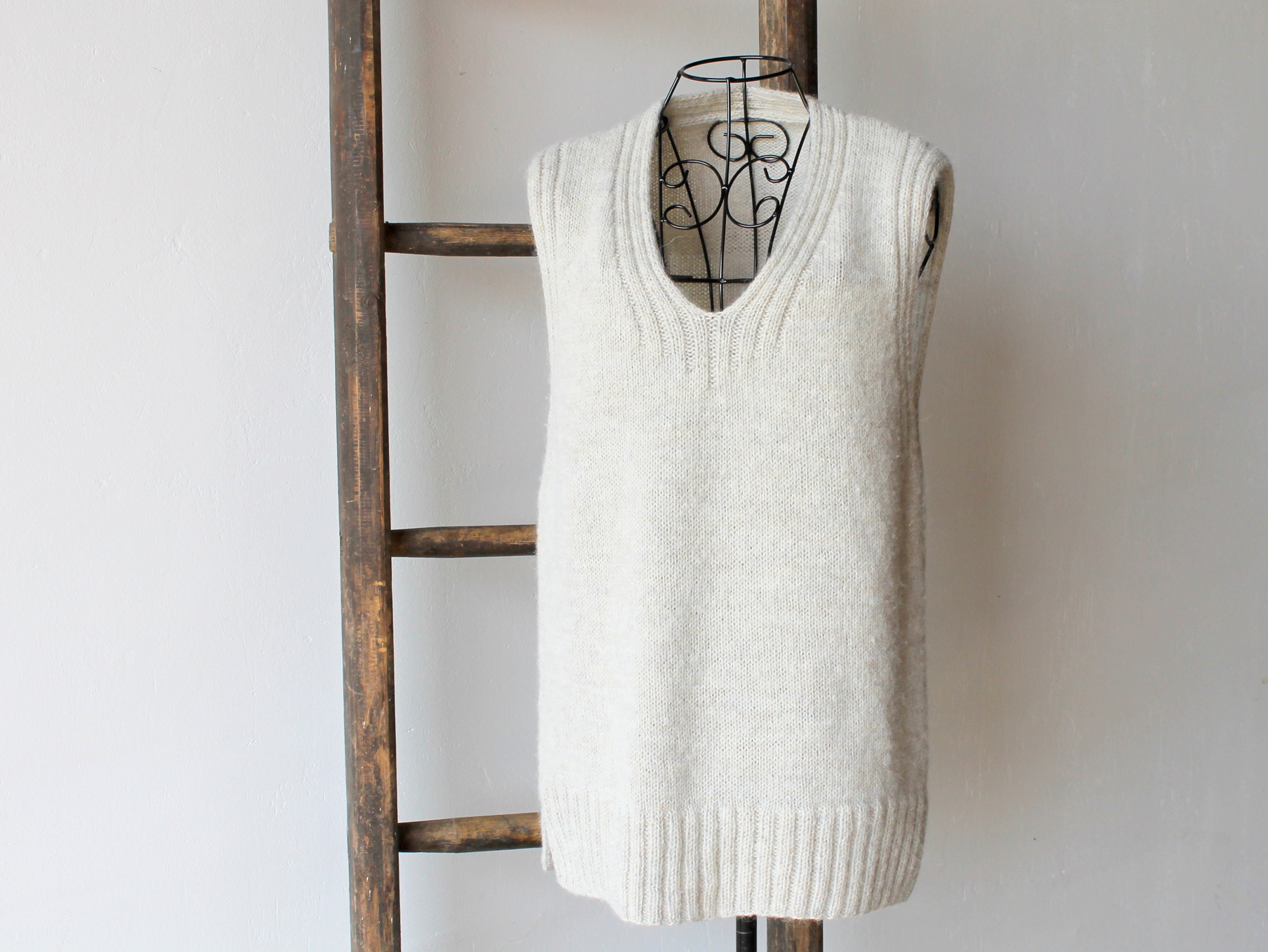 Anleitung Pullunder stricken Strickanleitung Strickmuster - Etsy.de