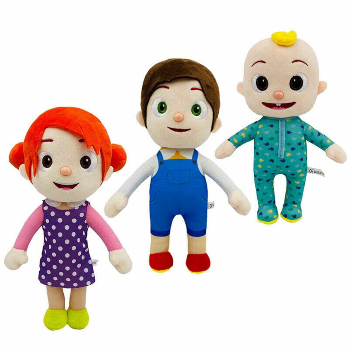 Cocomelon JJ's Family Educational Plush Stuffed Doll Toys | Etsy