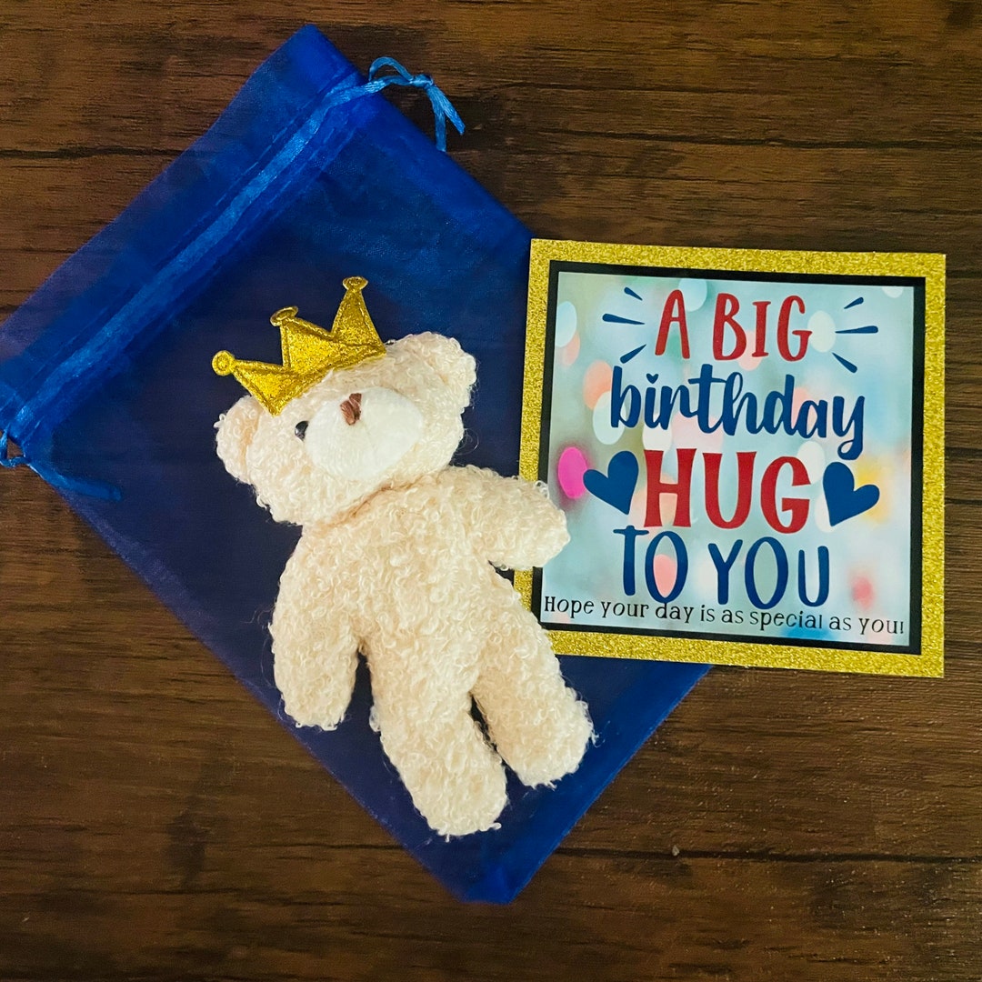 Birthday Bear Hug Gift - Etsy