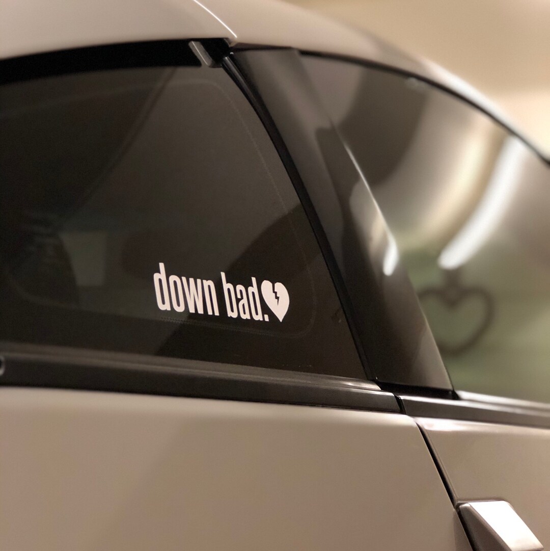 Down Bad Sticker - Etsy