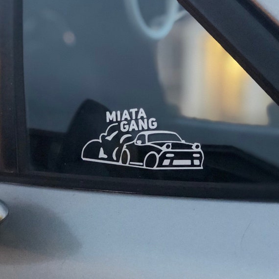 Miata Gang Sticker - Etsy