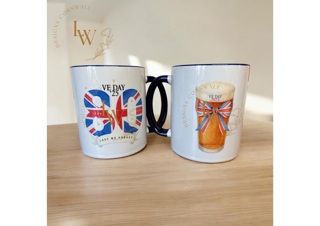 VE Day Celebration Mugs | Union Jack Mug | Occasion Gifting | Gifts for ...