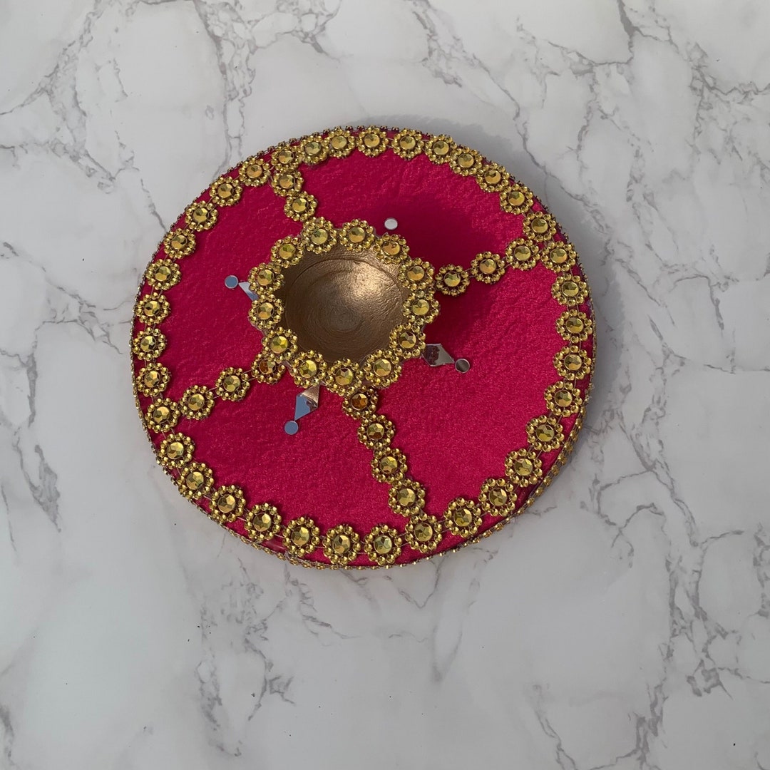 Mehndi Thaal, Mehndi Decor, Mehndi Tray, Haldi, Sangeet, Dholki, Rasam ...