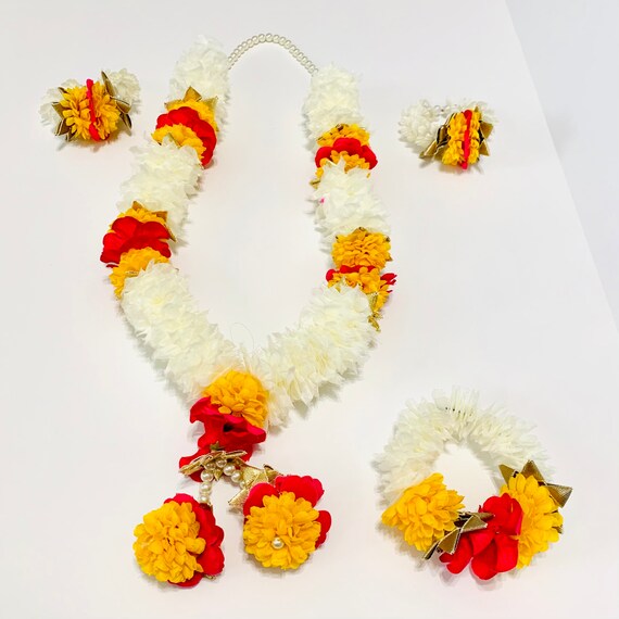 Wedding Garland Set / Haar/ Mala/ Pakistani Wedding/indian | Etsy