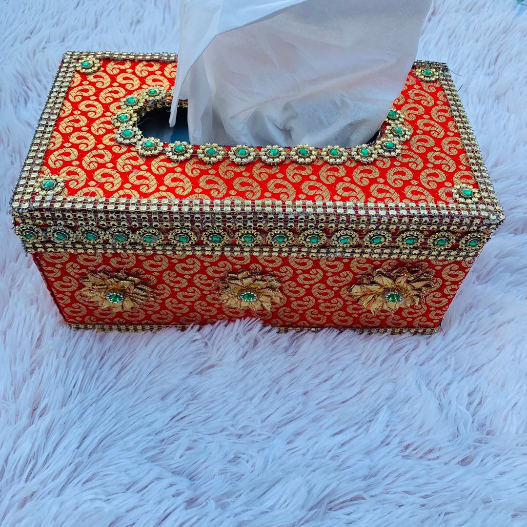 Wedding Tissue Box/ Mehndi Decorations/ Nikkah Decorations/ Wedding ...