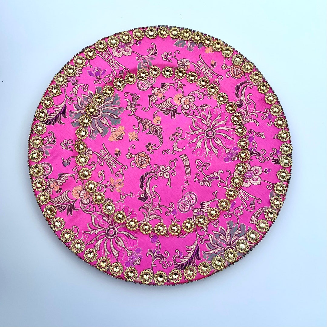 Mehndi Tray,mehndi Thaal, Pooja Tray, Pooja Thaal, Henna Thaal, Haldi ...