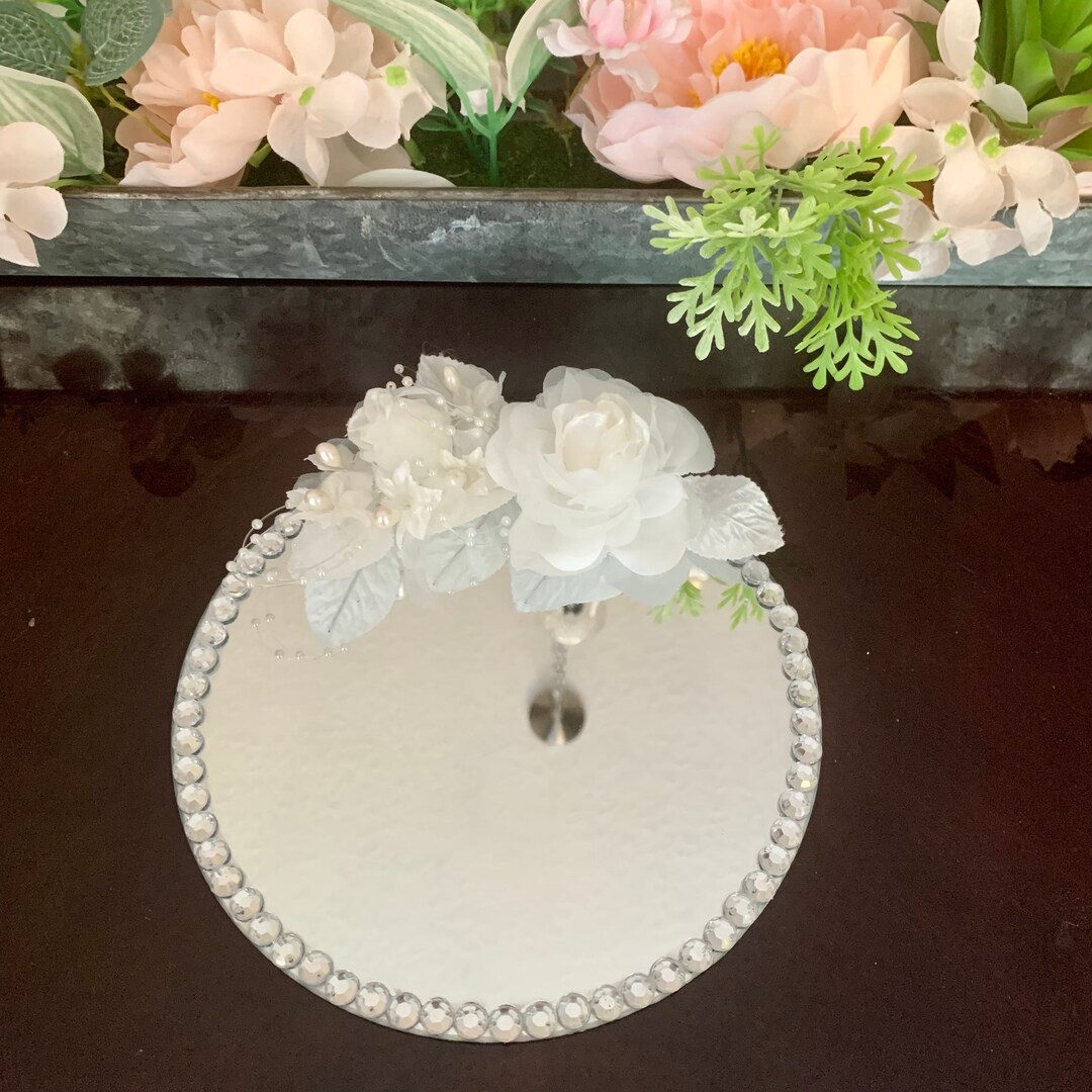 Mirror Ring Plate, Mehndi Tray/thaal, Pooja Tray/thaal, Nikkah Tray ...