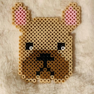 French Bulldog Perler - Etsy