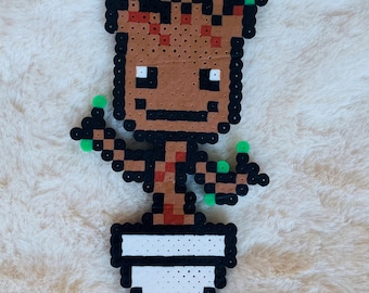Baby Groot Perler | Etsy