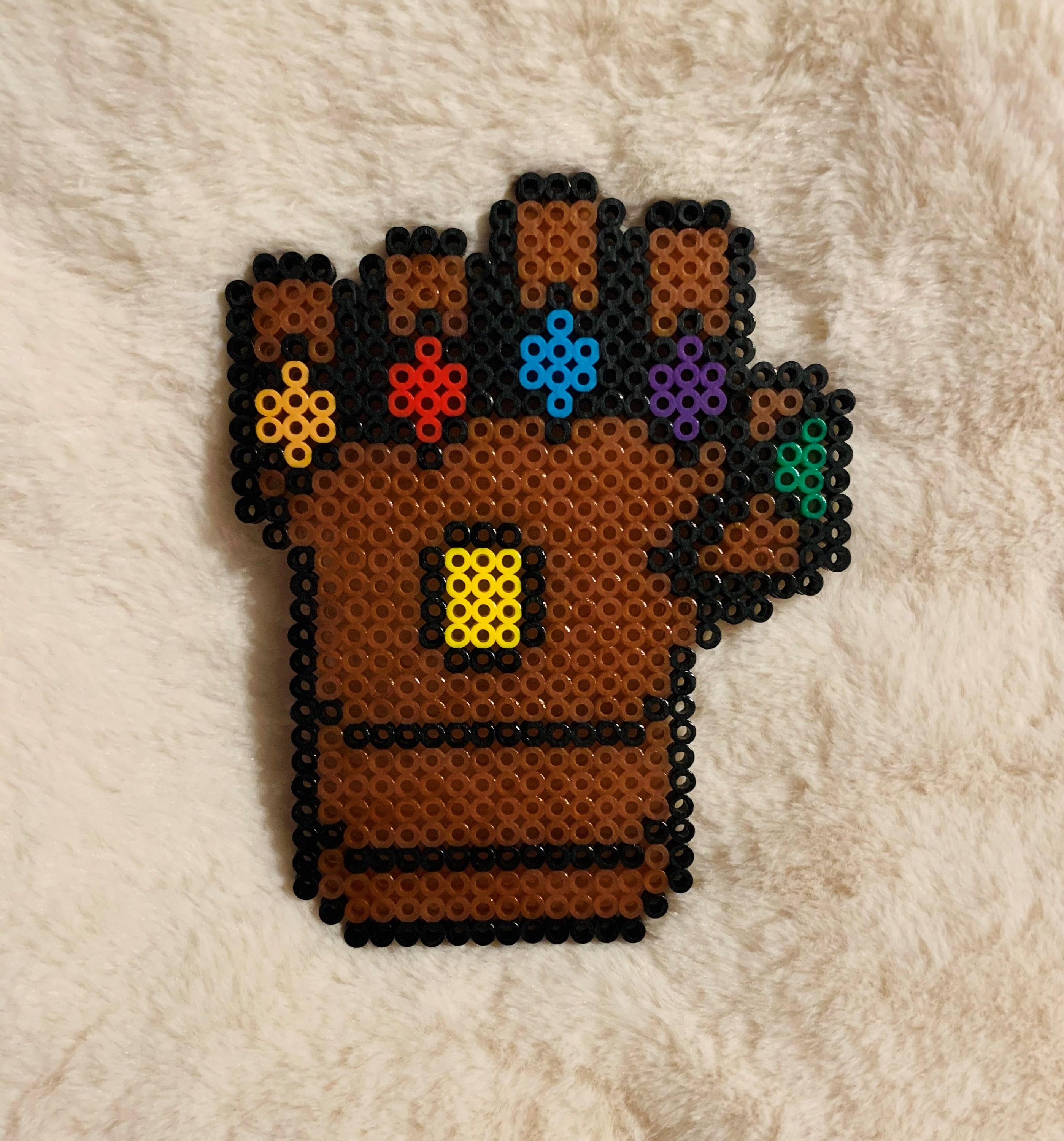 Infinity Gauntlet Perler - Etsy