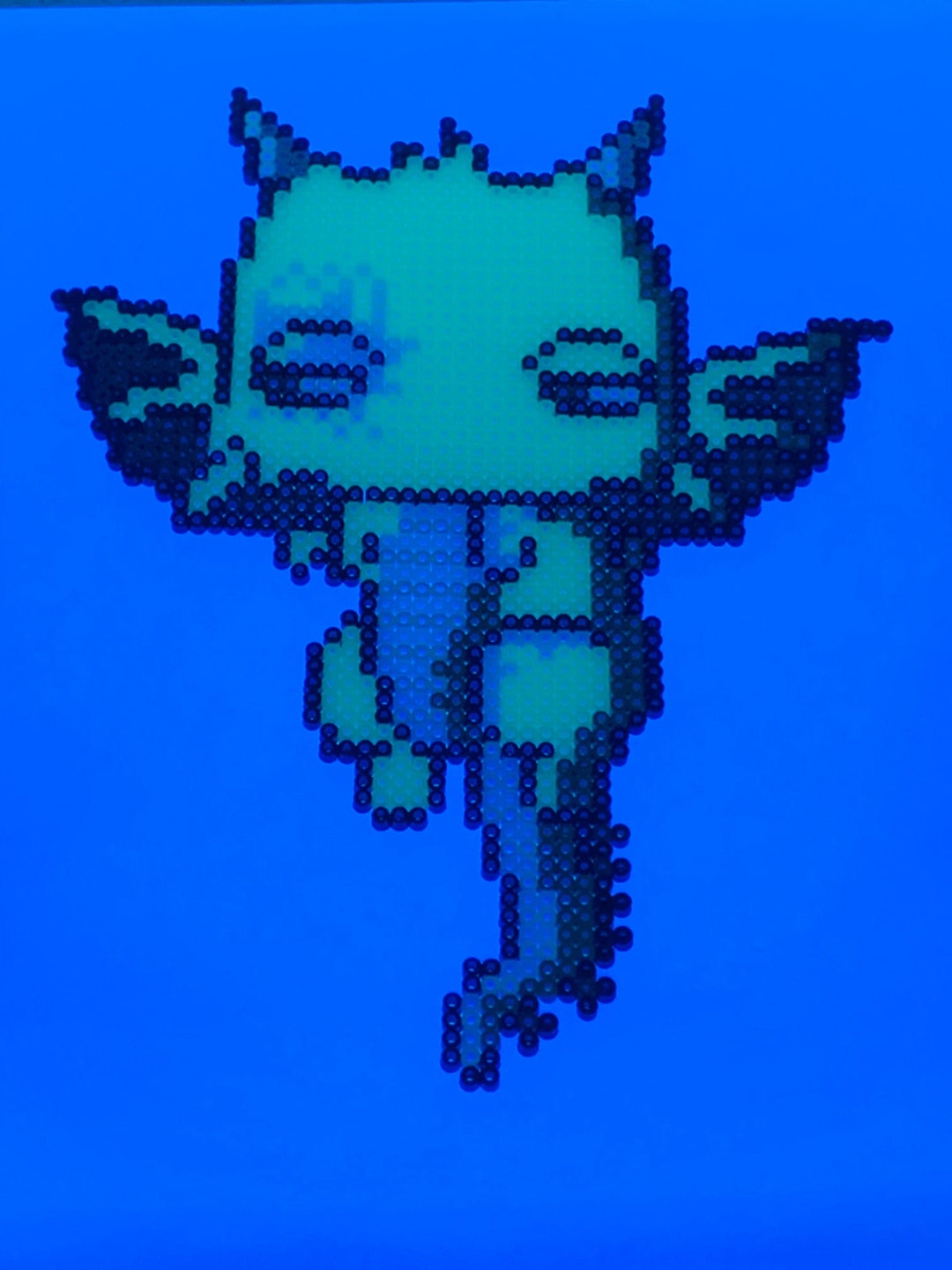 Sassy Dragon Perler (black Light Effects) - Etsy