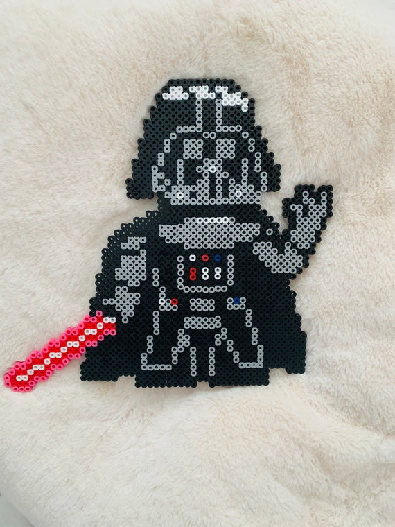 The dark Vader Perler - Etsy