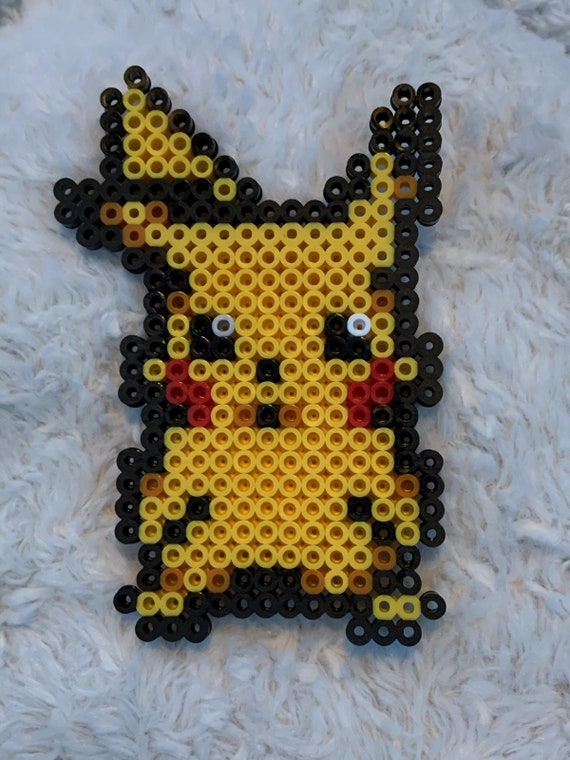 Pikachu Perler - Etsy