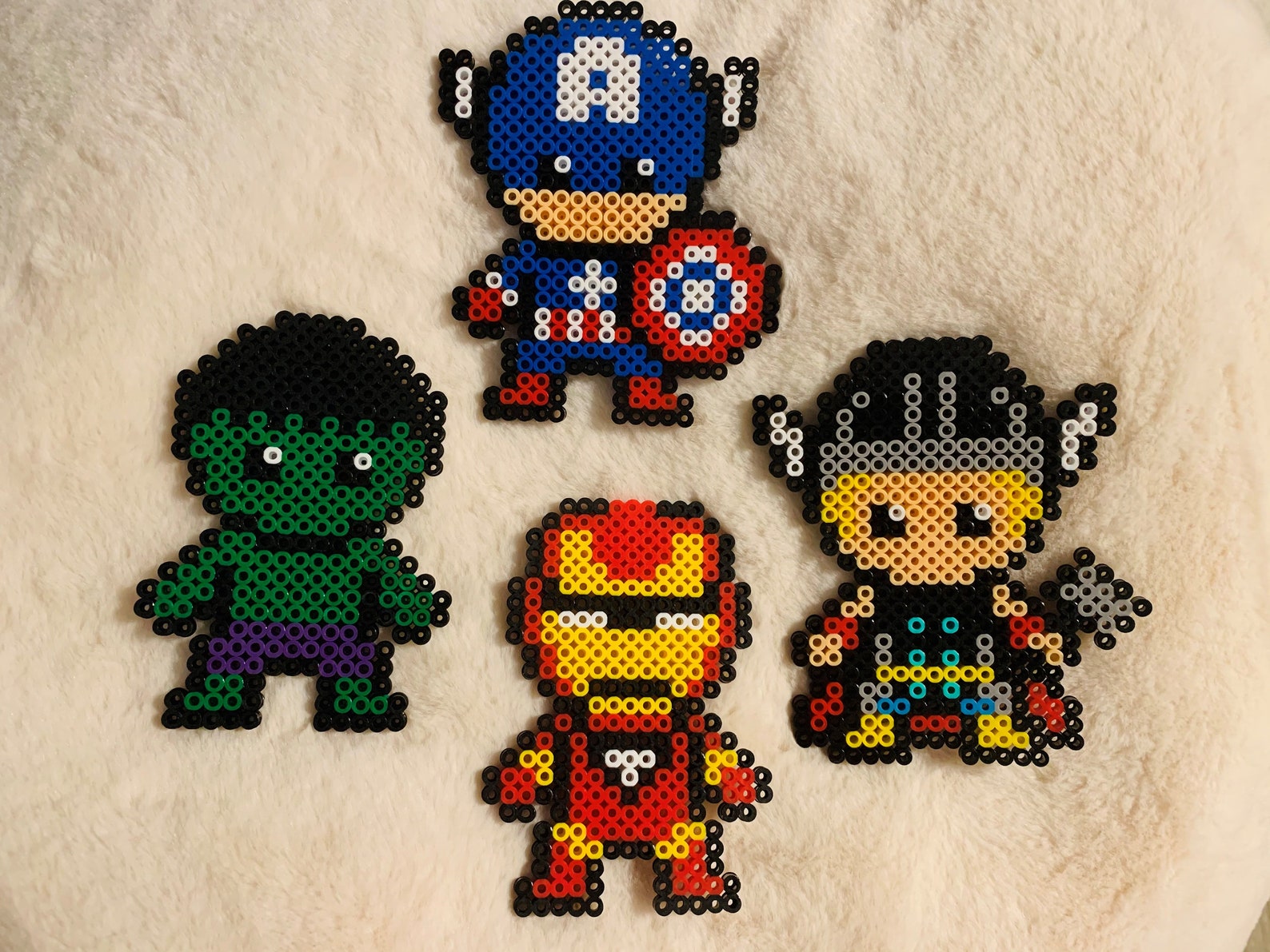 The Avengers Perler - Etsy