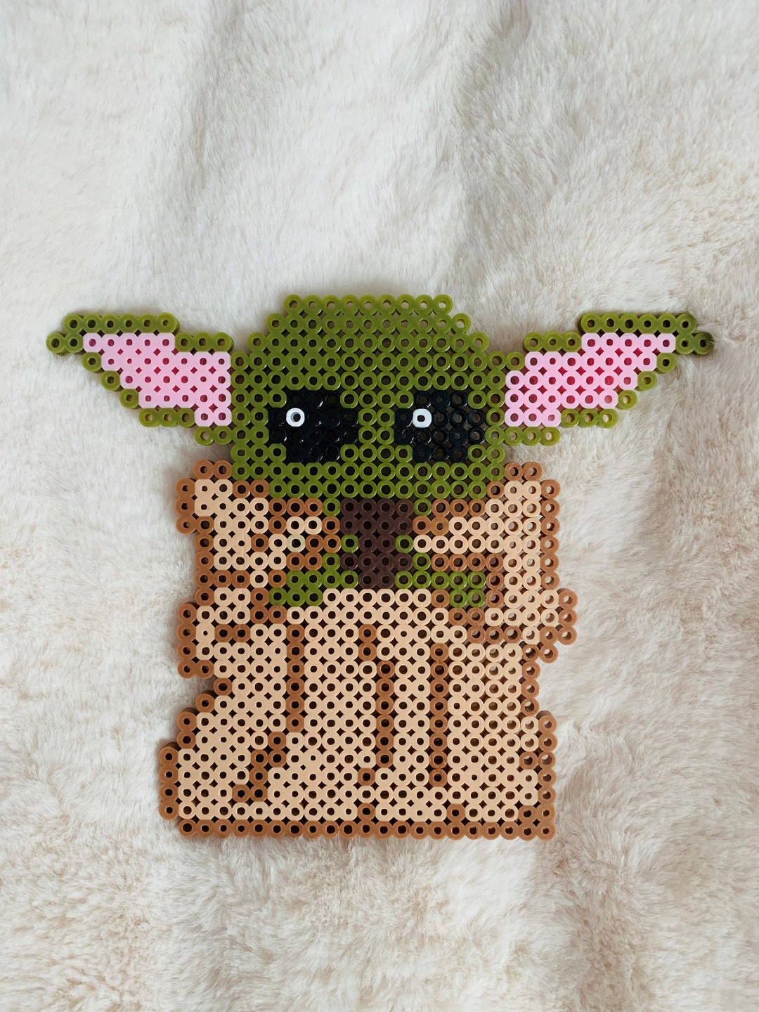 Grogu With Cup Perler - Etsy