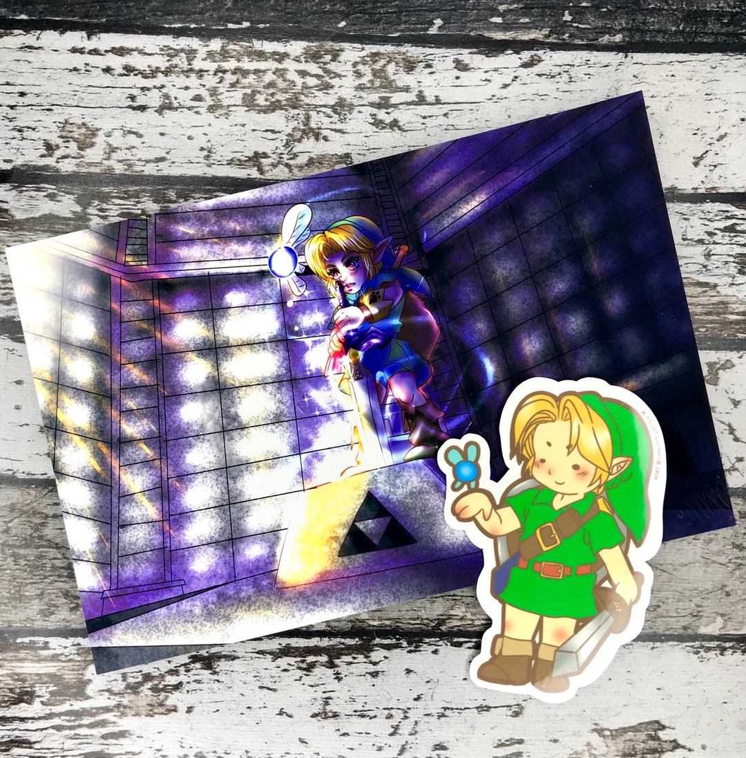 Gate of Time OOT Print and Sticker Set - Etsy