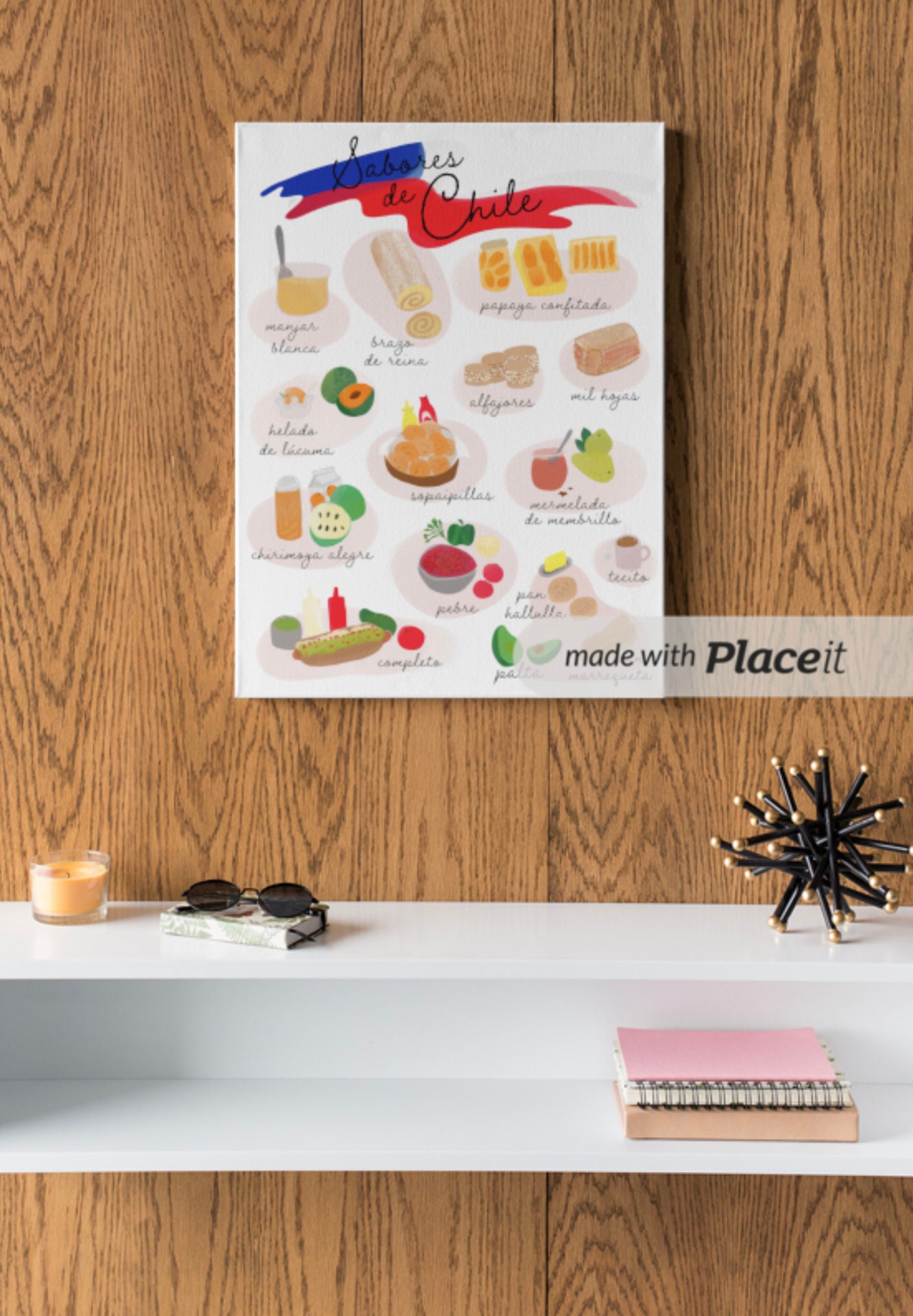 Flavors of Chile Poster PDF Digital Download 300dpi - Etsy