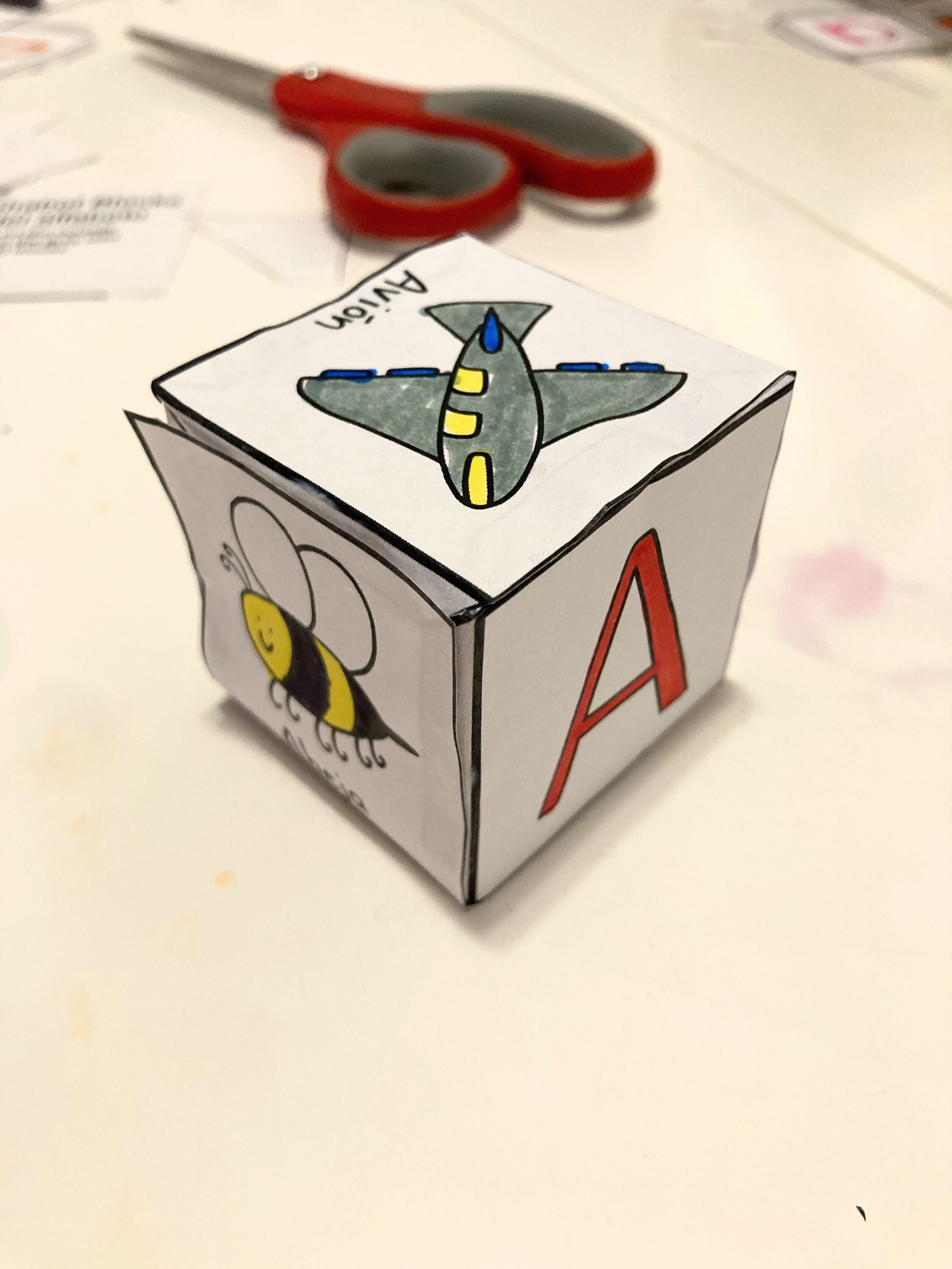 Spanish Alphabet Blocks Coloring Activity Printables for Ages 3 to 12 ...