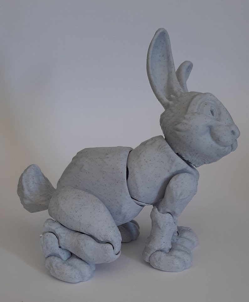 Articulated 3d Printed Rabbit, Adorable Gift Get Your Hands on One ...